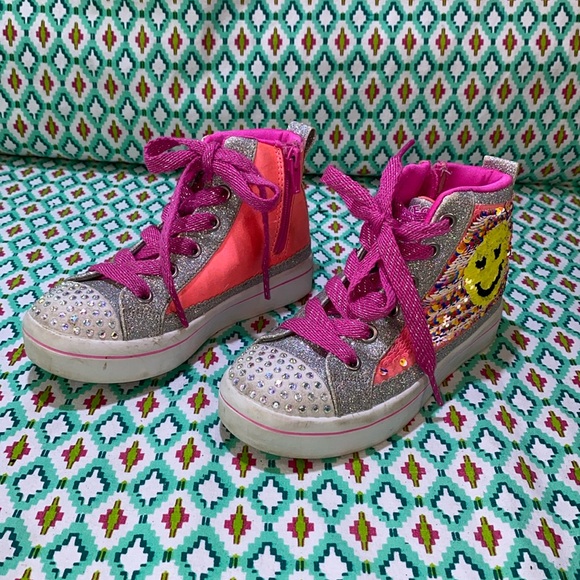 Skechers | Shoes | Sketchers Twinkle Toes High Top | Poshmark